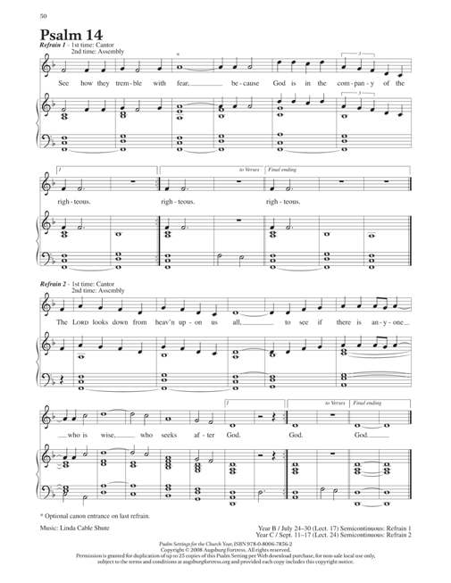 Psalm 14 | Augsburg Fortress